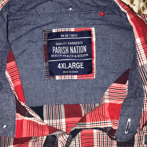 Parish Nation | Shirts | Parish Nation Dress Shirt | Poshmark